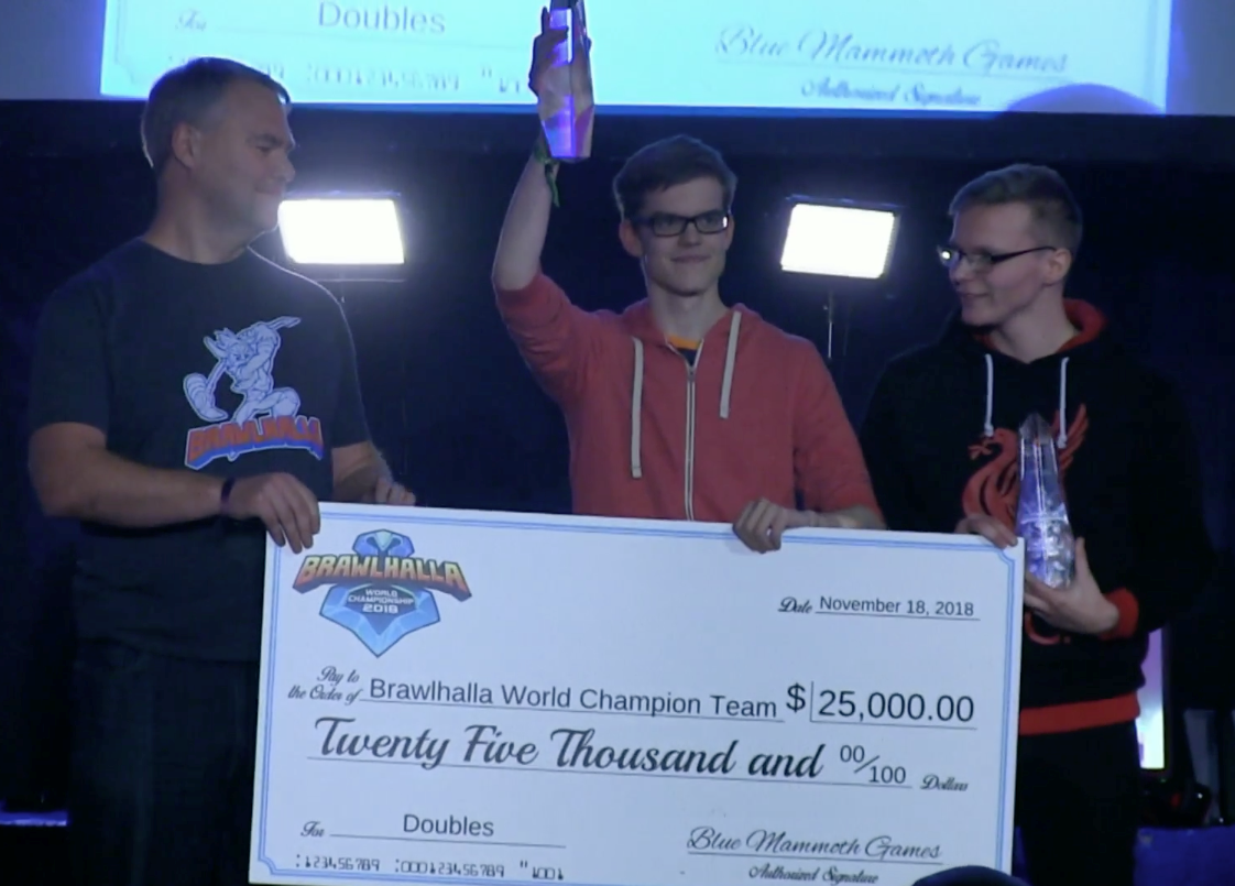 Addymestic becomes the new Brawlhalla 2v2 World Champion - Team PHZ